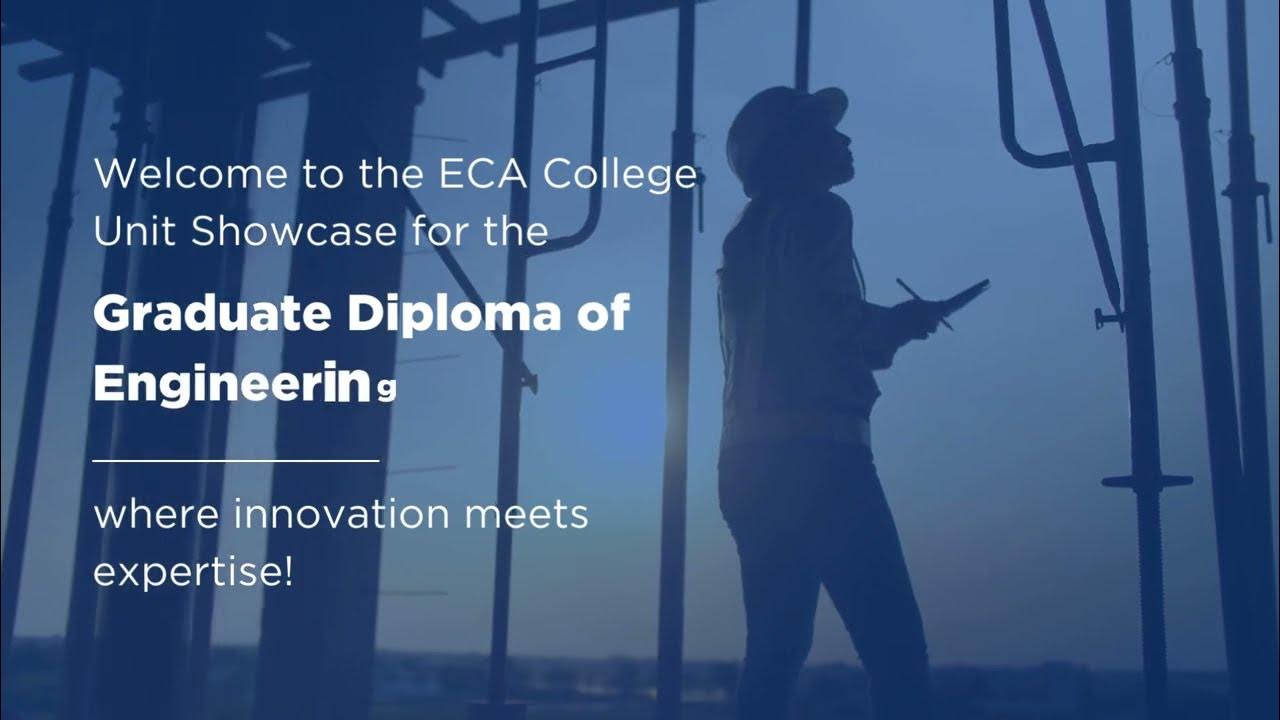 #ECACUnitShowcase | Graduate Diploma of Engineering - YouTube