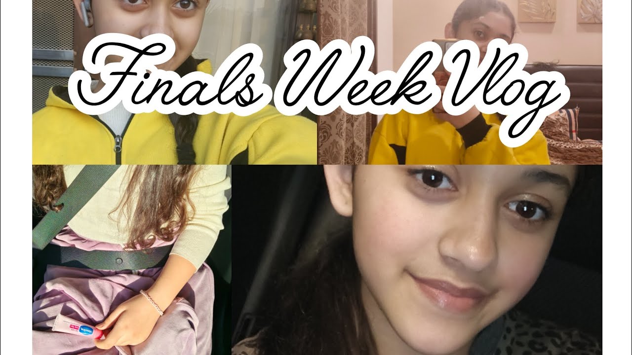 AN EVENING DURING FINALS WEEK 💗🎀😻🫶🏻 (how I keep up with every task even ...