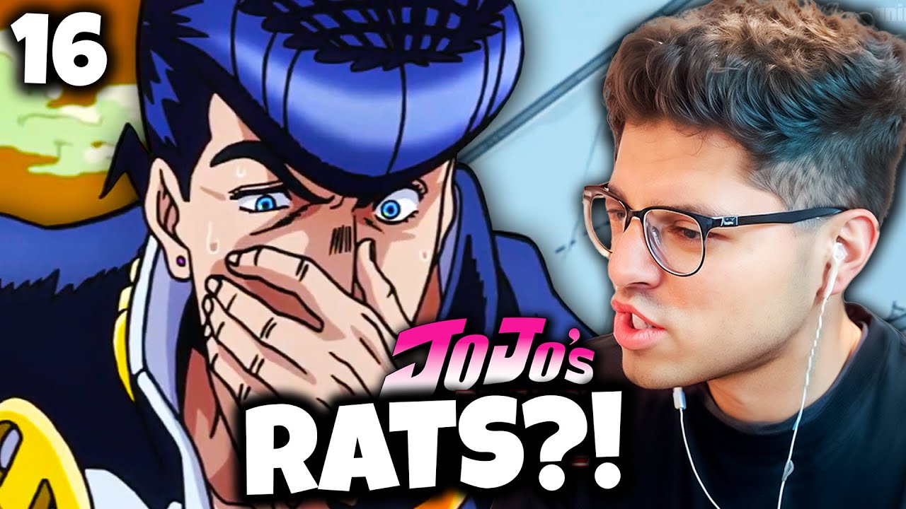 RATS With STANDS?! 😨 | JJBA Diamond Is Unbreakable Ep 16 REACTION - YouTube