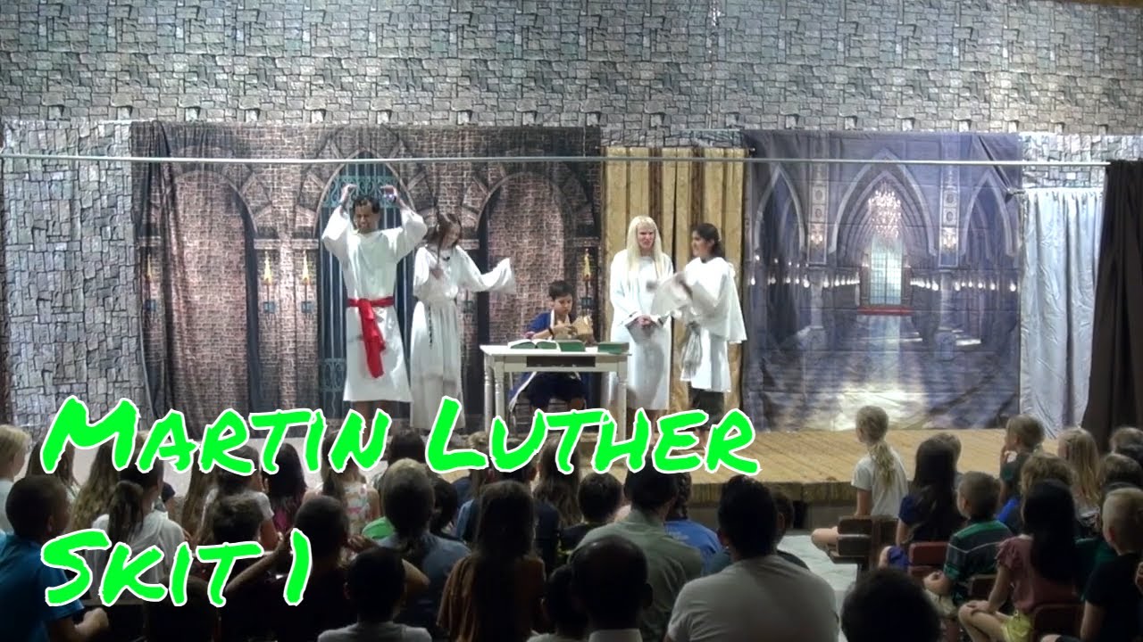 The Reformation 1: Martin Luther (1/9) Who Is the Swan? | Primary Skits ...