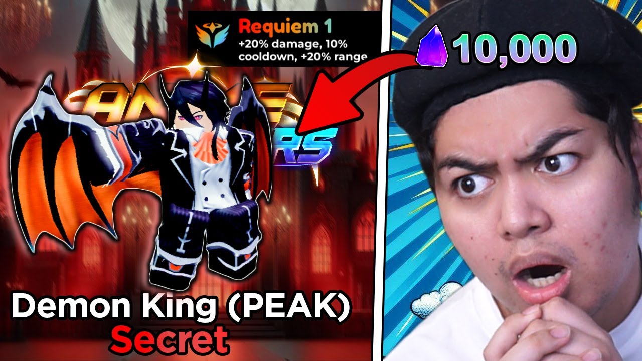 Anime Defenders | REQUIEM DEMON KING! PERFECT UNIT! - YouTube