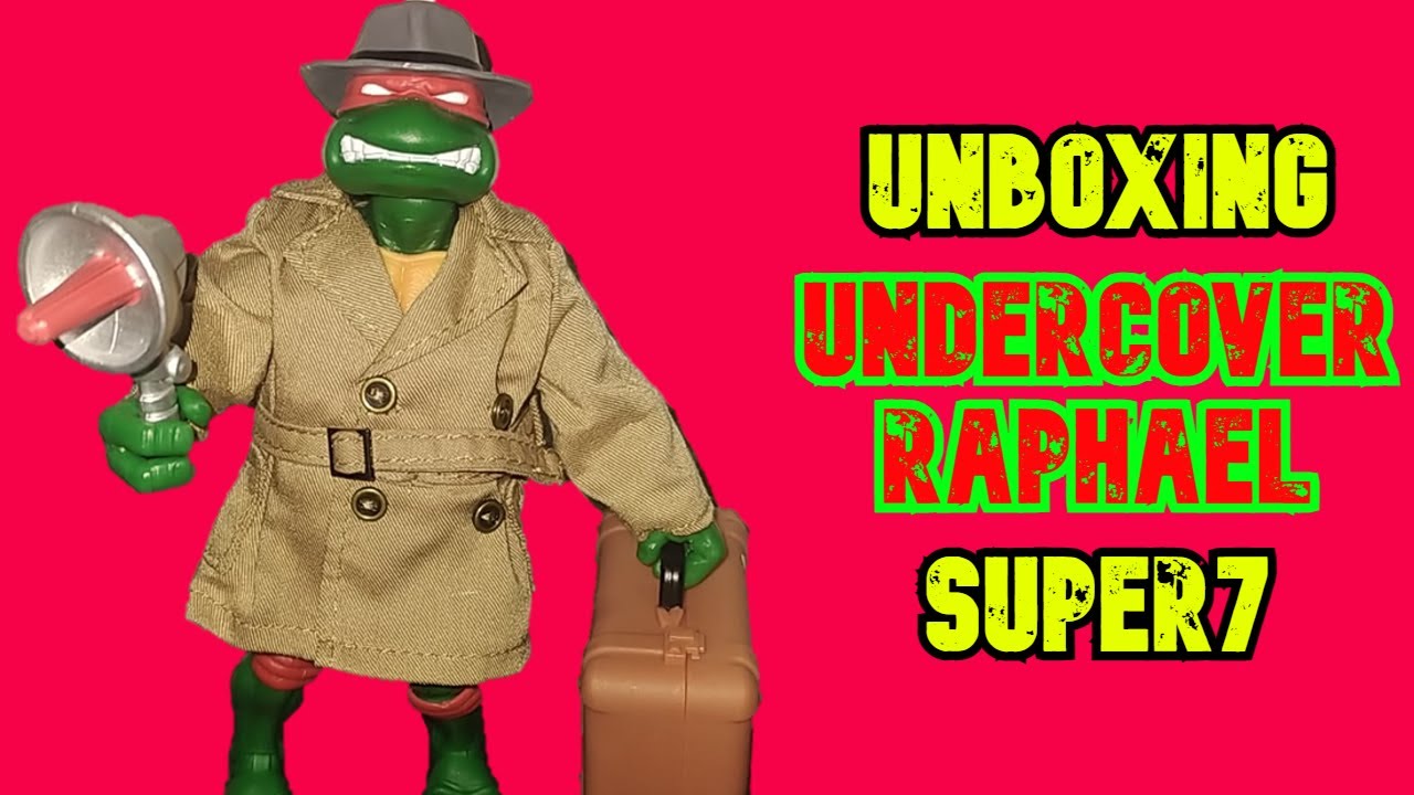 UNBOXING UNDERCOVER RAPHAEL SUPER7 TMNT ULTIMATES! - YouTube