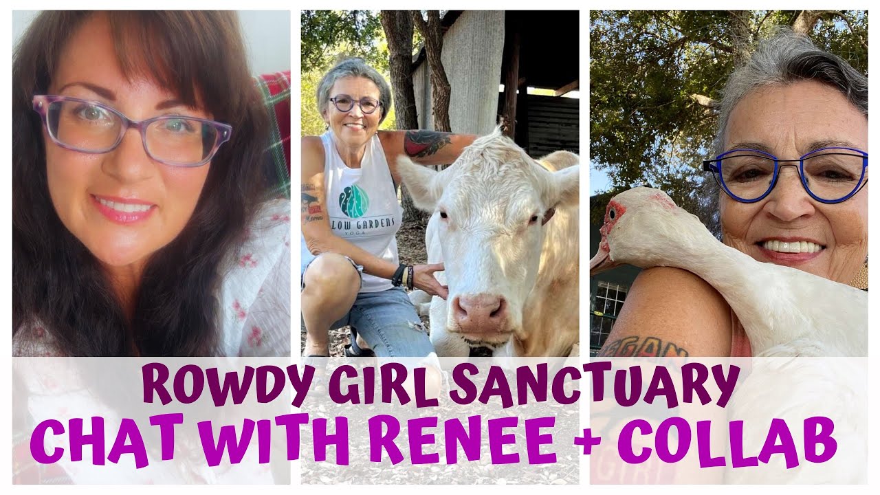 Interview with Rowdy Girl Renee Vegan Activist & Farm Animal Sanctuary ...