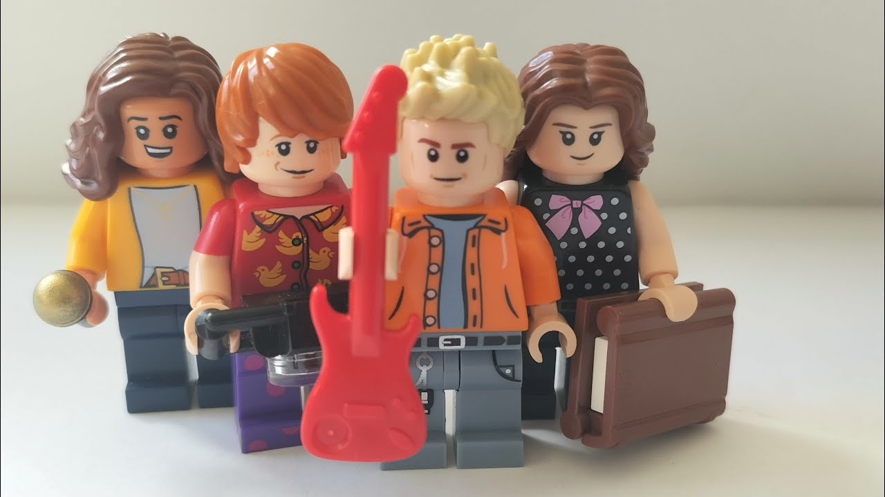 Updated Lego Austin and Ally custom showcase! - YouTube