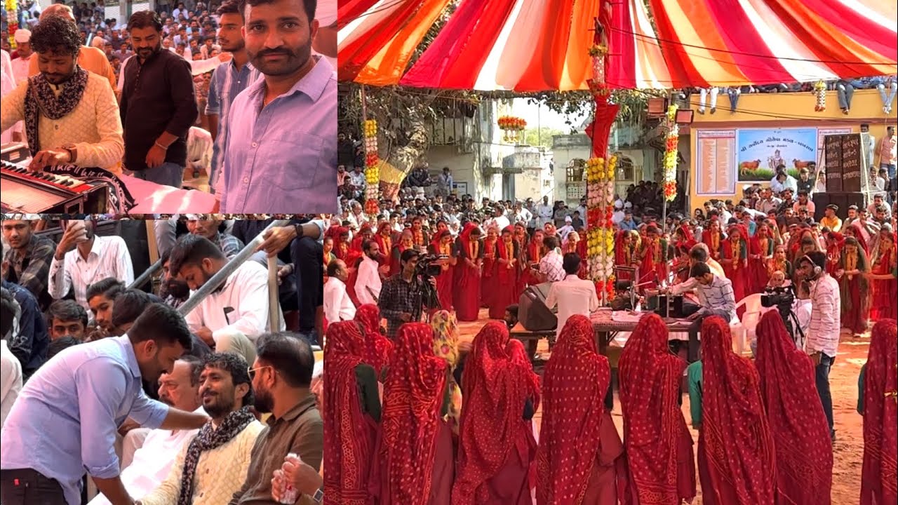 Traditional garba and maniyaro with rajbha gadhvi - YouTube