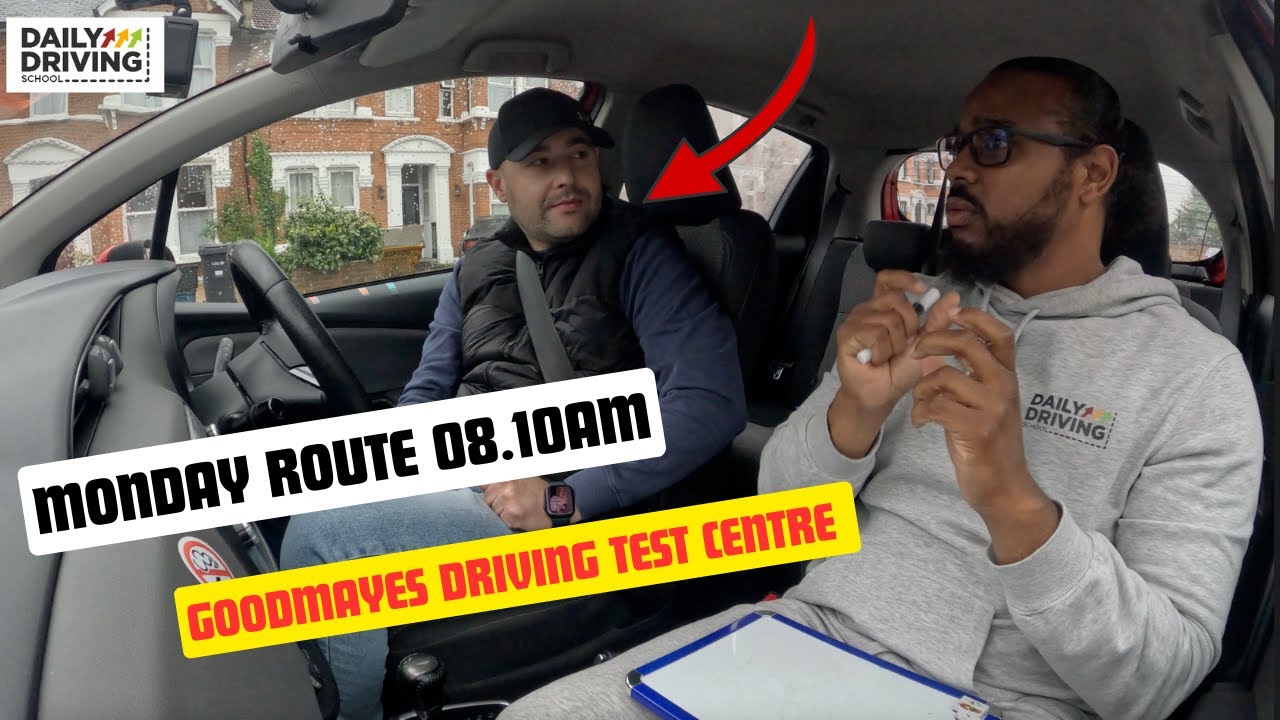 Goodmayes Driving Test Route 2024| Morning 08.10am with Lurie - YouTube