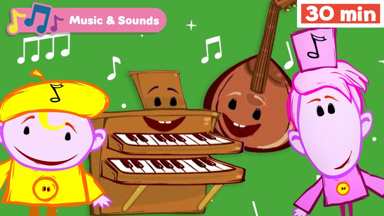 The Notekins | Learn Musical Instruments for Kids | Early Learning ...