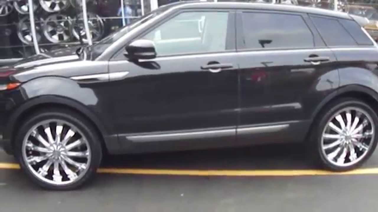 Chrome Range Rover Evoke