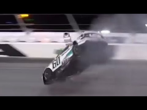 RYAN PREECE HUGE SCARY FLIP-2025 DAYTONA 500 - YouTube