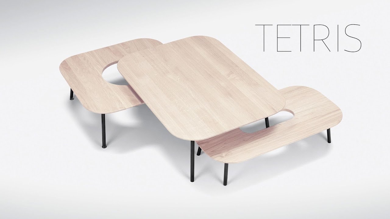 Tetris table - YouTube