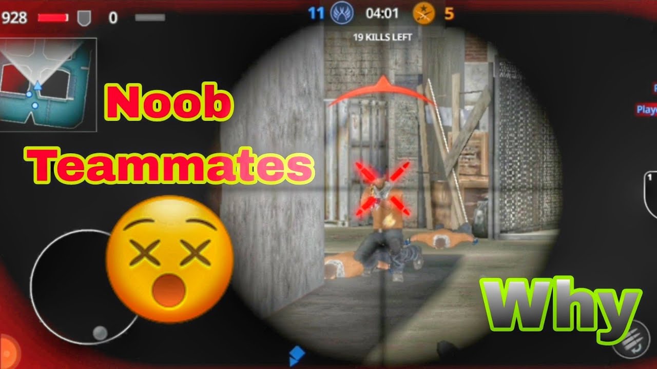My Teammates Is Noob😞 | Critical Strike - YouTube