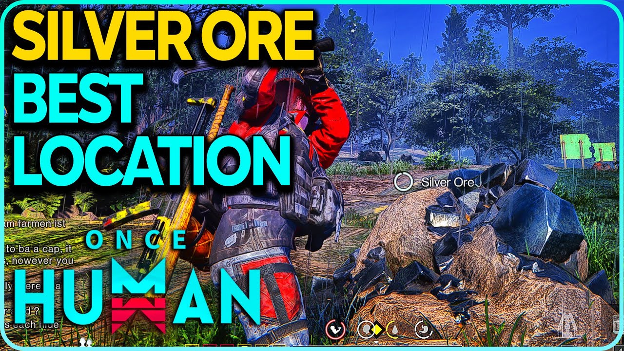 How to Get Silver Ore - Best Location in Once Human - YouTube