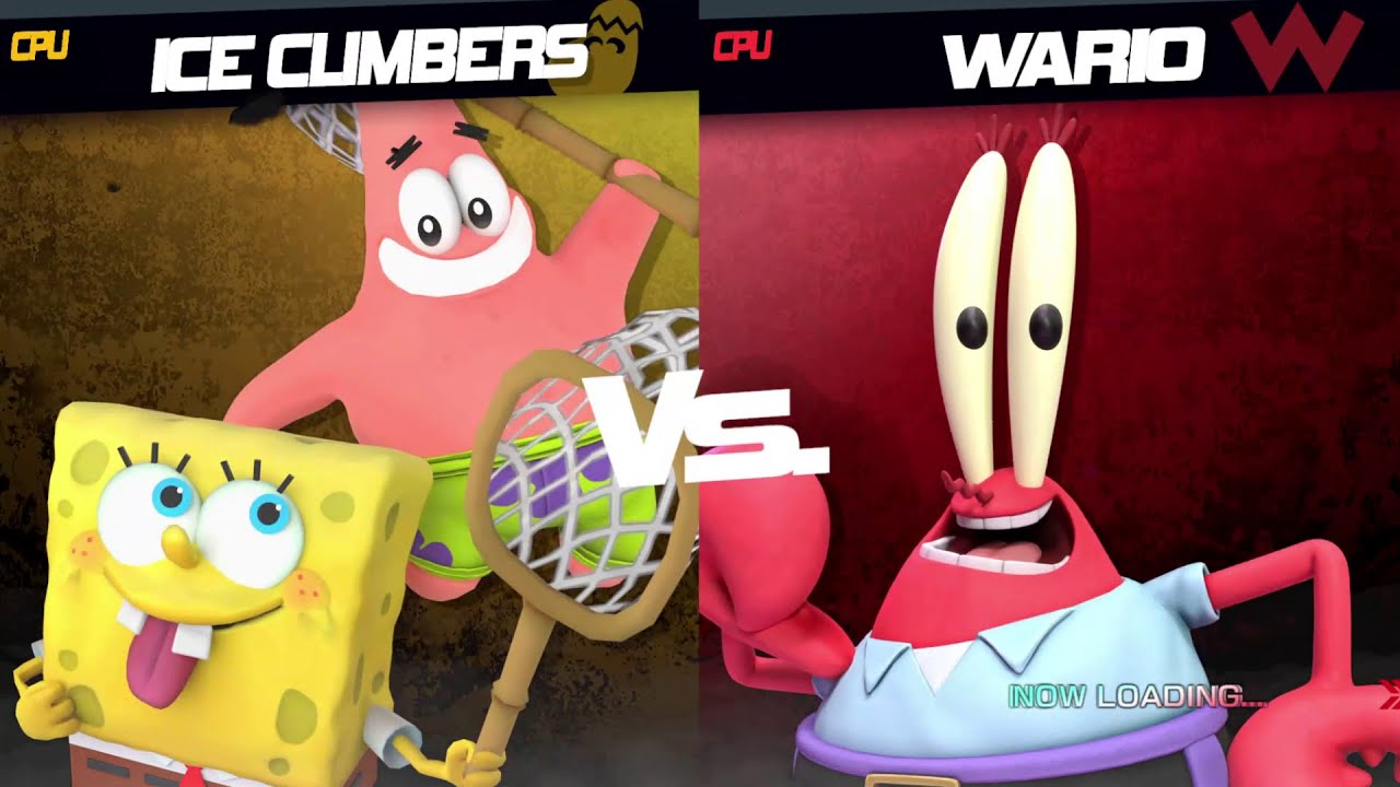Spongebob & Patrick vs Mr. Krabs [Aberranced Request]: SSBU Mods -By ...