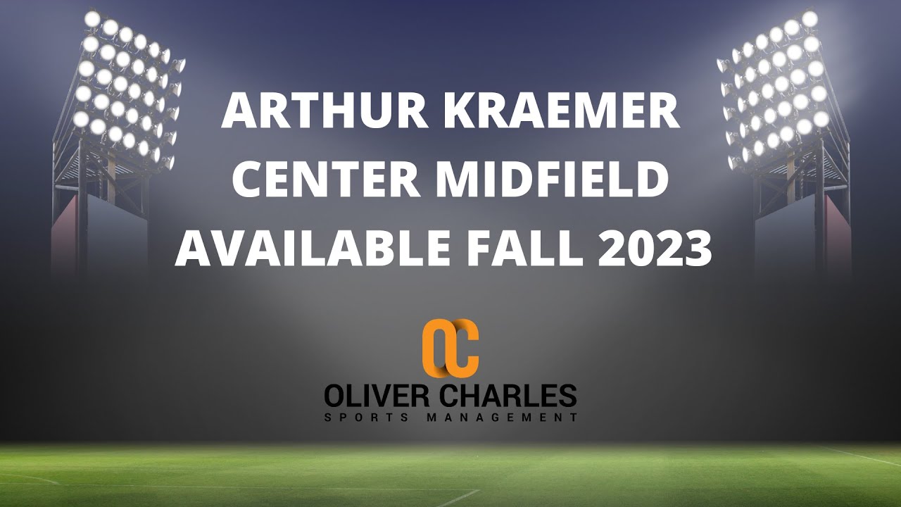 Arthur Kraemer, Center Midfield, Available Fall 2023 - YouTube