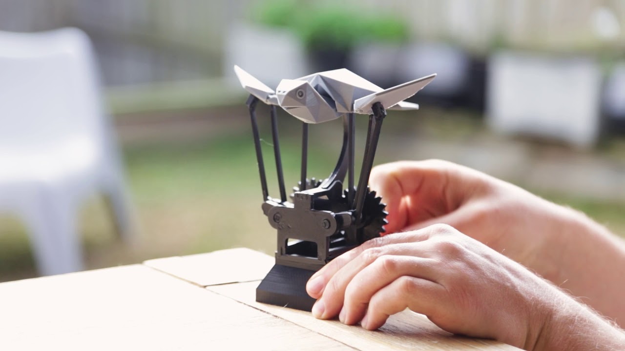 3D Printed - Flying Sea Turtle - Anycubic 3D Printer Mega-S - YouTube