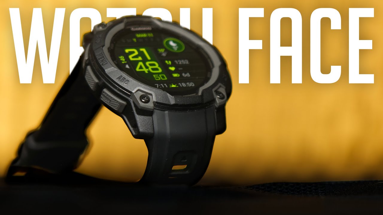 How to Customize the Garmin Instinct 3 Watch Face - YouTube