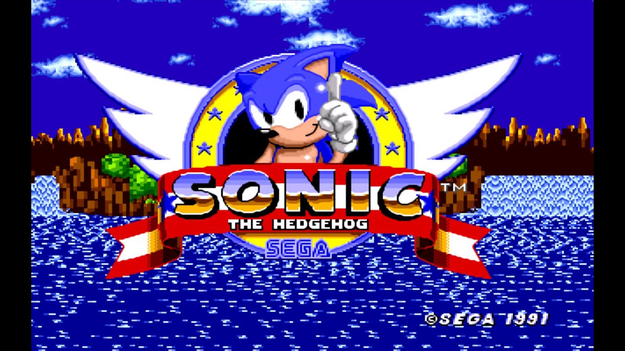 Sonic 1 Custom Anti-Piracy Screen - YouTube