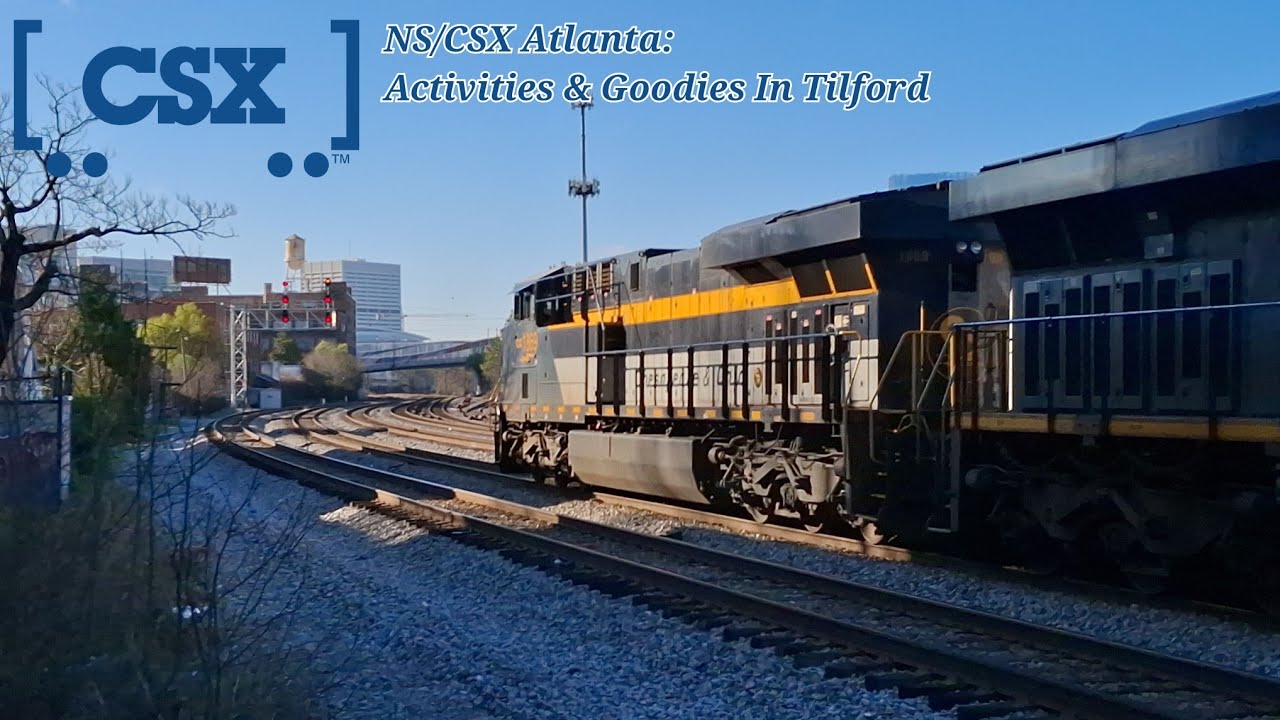 NS/CSX Atlanta: Activities And Goodies In Tilford - YouTube