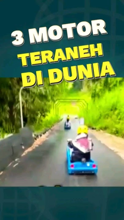 3 MOTOR TERANEH DI DUNIA | Nomor 3 Dari Indonesia #faktaunik #shorts - YouTube