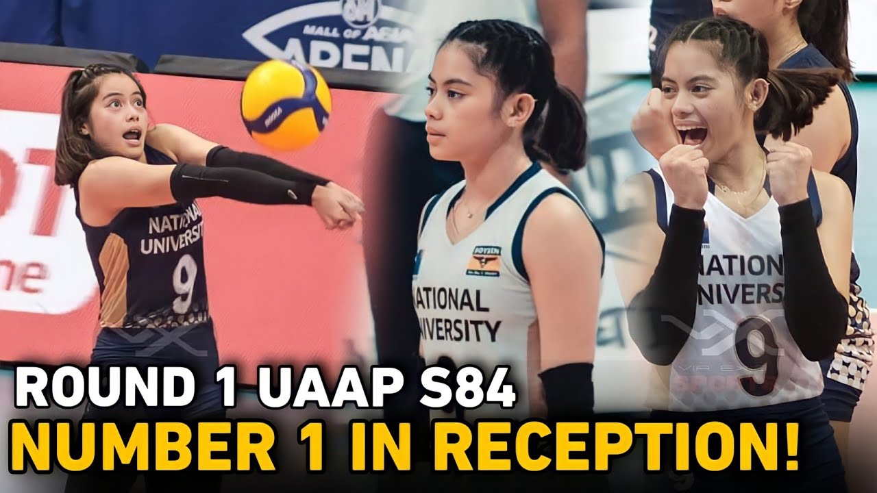 PRETTY NA, MAGALING PA! Jen Nierva Best Receiver UAAP Season 84 Round 1 ...