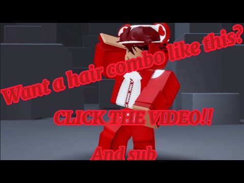 Roblox boy red hair combo! - YouTube