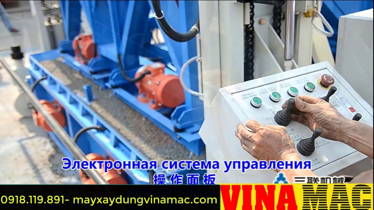 Moveable Foundation Block Machine 1 - YouTube