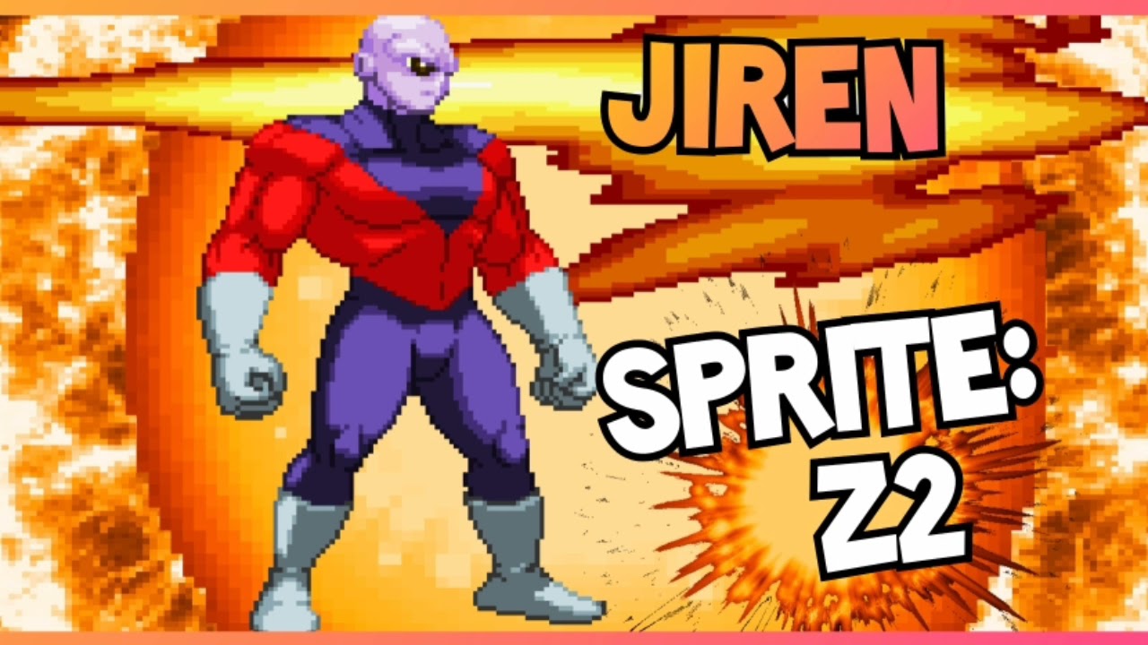 Jiren |Sprite Z2.png (Recortada) - YouTube