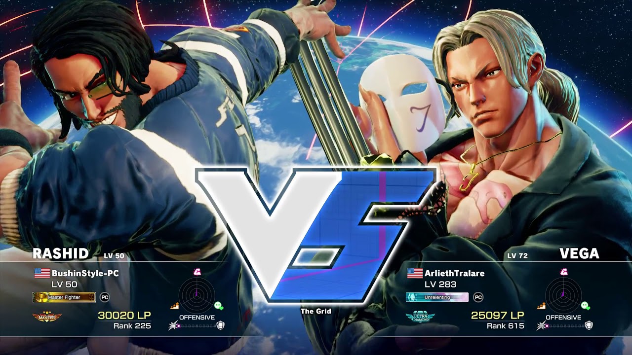 SFV: BushinStyle (Rashid) vs ArliethTralare (Vega) FT2 Sets (x2) - YouTube