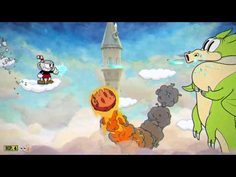 🐉 Cuphead - Fiery Frolic Boss Fight Guide Walkthrough Gameplay