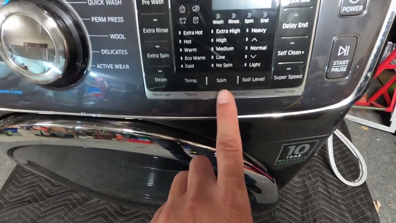 How To Enter Samsung Spin and Test Mode DIY - YouTube
