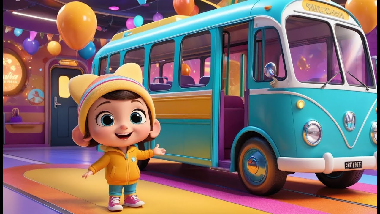 Wheels on the Bus (2025) | 3 HOURS – Rocket Bus to the Moon | Fun Space ...