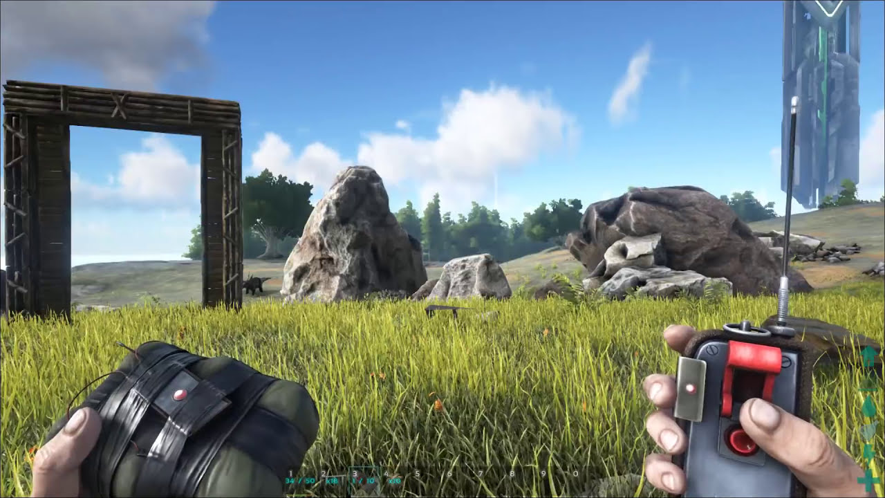 PROBANDO EL C4 Y LAS GRANADAS - ARK: Survival Evolved | luismoplay ...