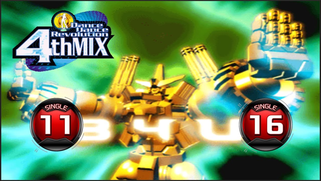 [PIU vs DDR] B4U S11, S16 - YouTube