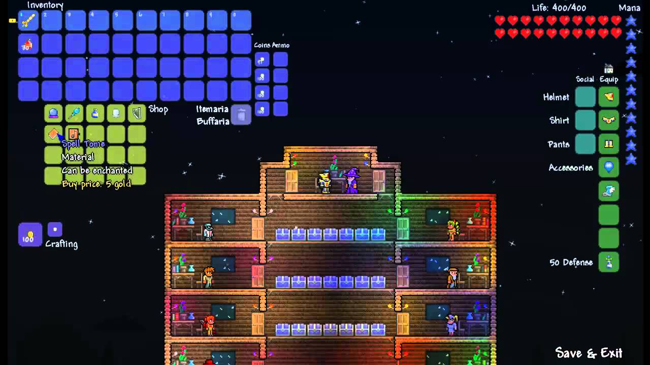 Terraria - Wizard NPC - YouTube