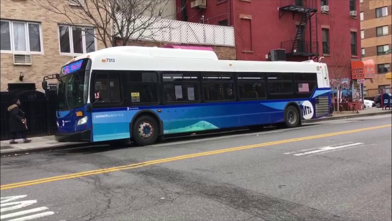 2015 New Flyer XD40 action on the B46 +SelectBusService+ - YouTube