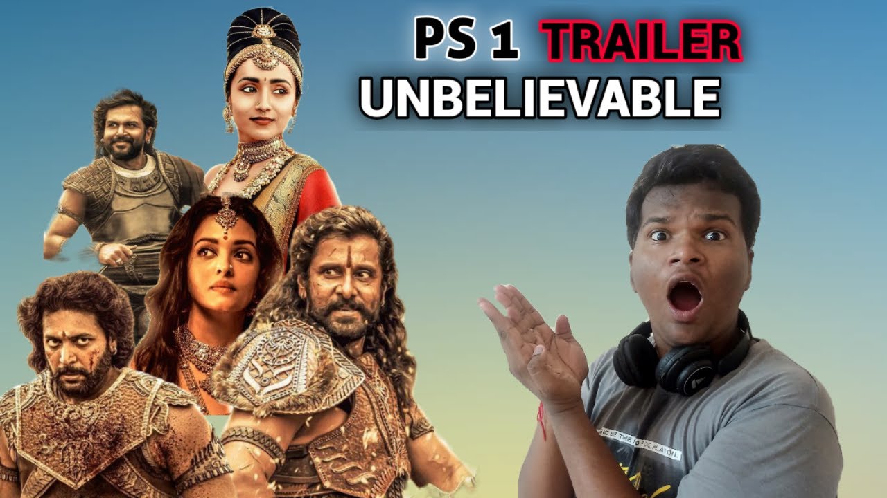 PS1 TRAILER||MOUISHOTS||REACTIONS #mrbeast #ps1 #ps1audiolaunch - YouTube