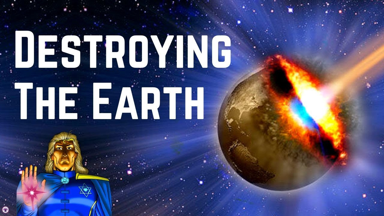 Earth Destroying Game - YouTube