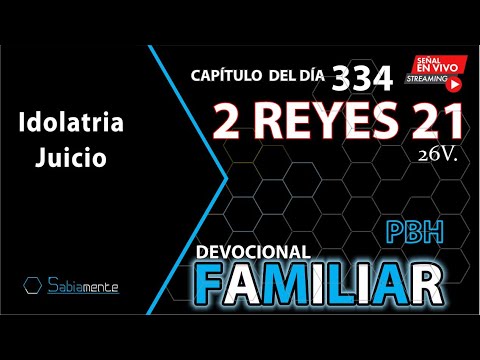 2 REYES 21│🔴9PM │Idolatria / Juicio.│Sm - YouTube