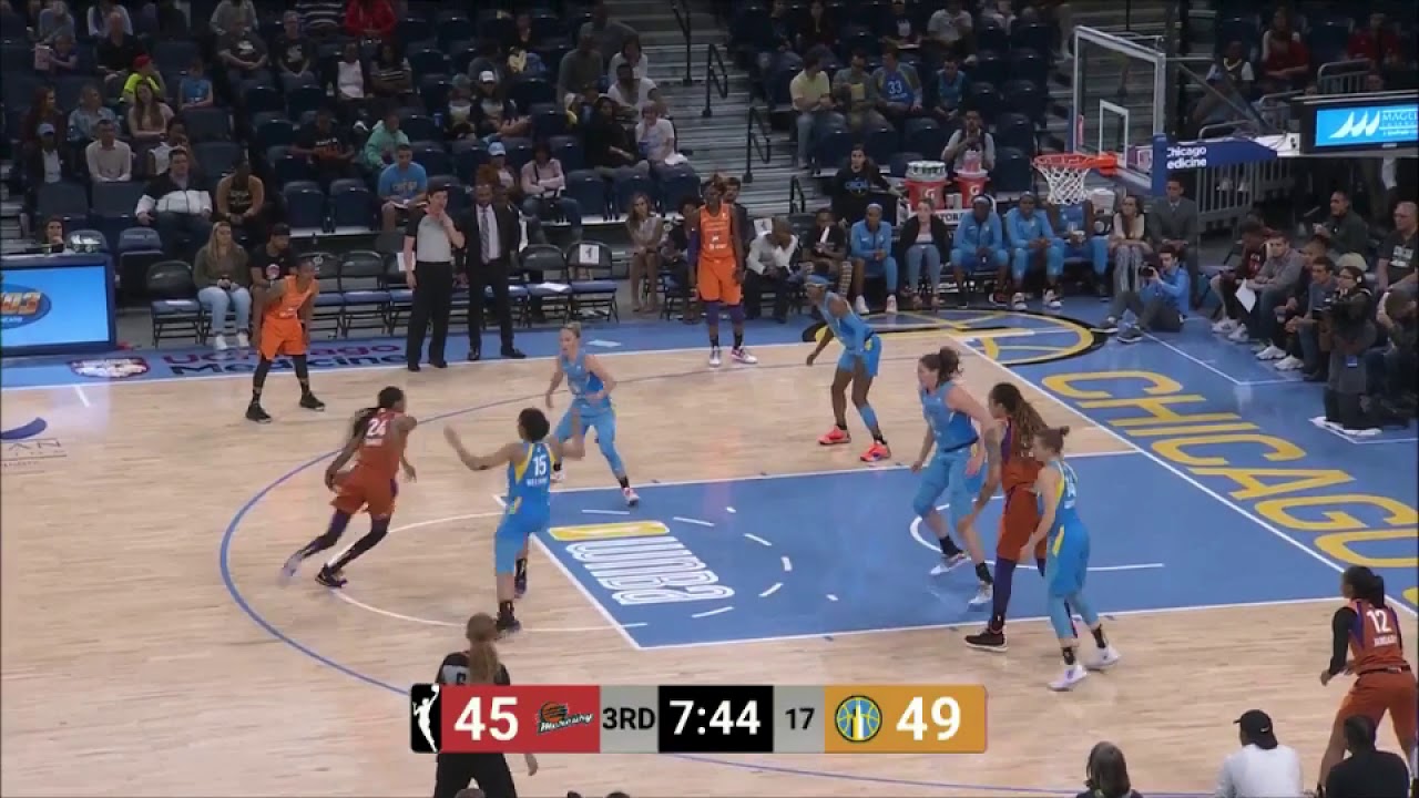 Bonner drive-and-kick gives space for Turner to drop in floater - YouTube