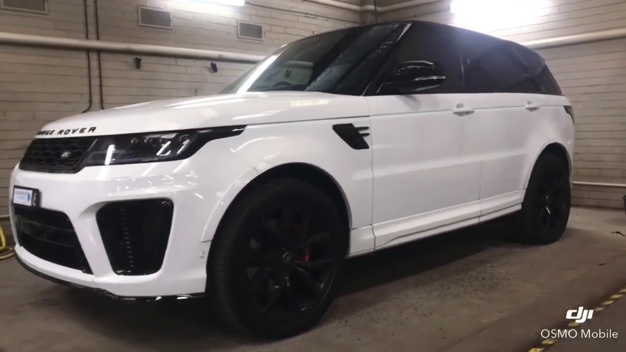 Range Rover SVR Dash Cam Walk Around - YouTube