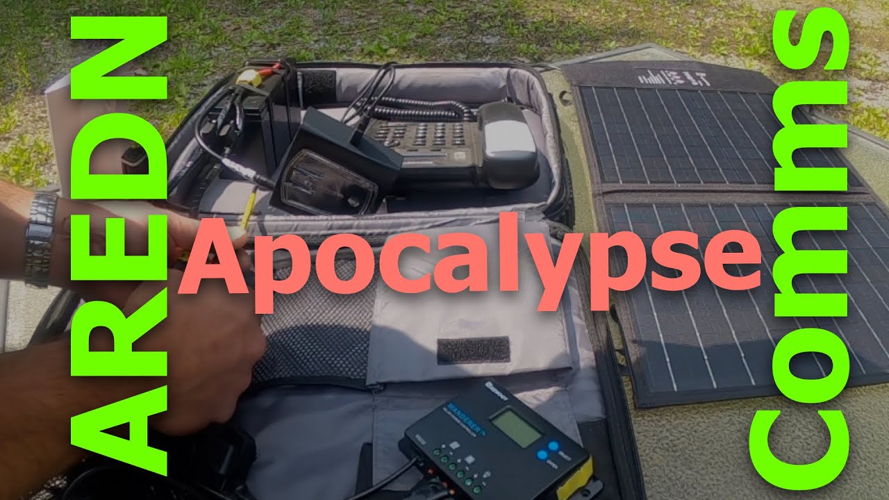AREDN Mobile EmComms- Dr Phone pt2- Apocalypse Comms- Solar panel ...
