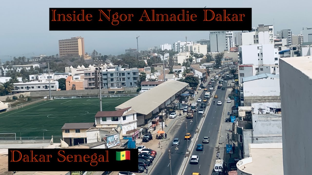 Inside Ngor Almadie Community In Dakar City Senegal Africa - YouTube
