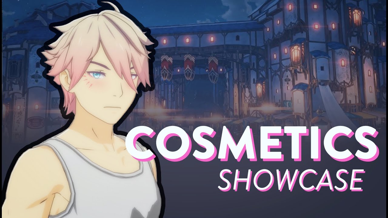 ALL COSMETICS (MALE) // BLUE PROTOCOL STAR RESONANCE (closed beta ...