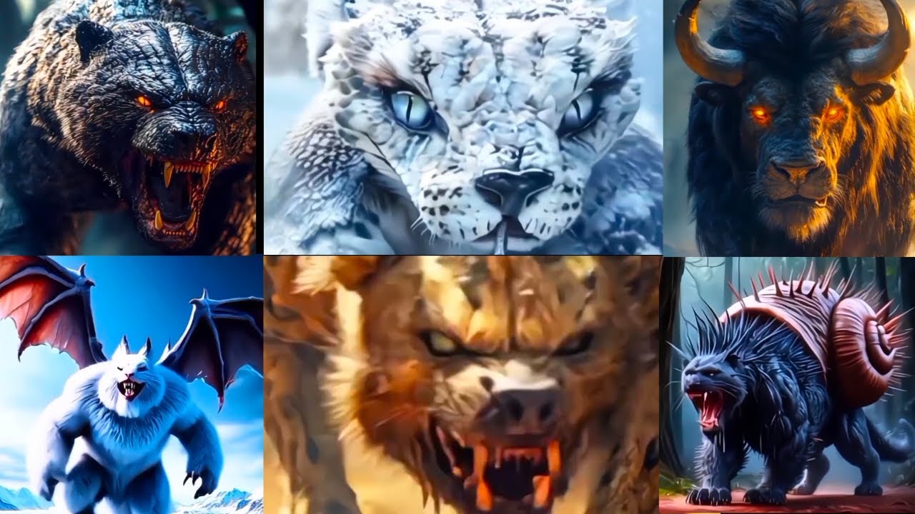 Amazing ANIMAL FUSION HYBRIDS 😱 BEST ANIMAL FUSION ||5 Crazy Animal ...