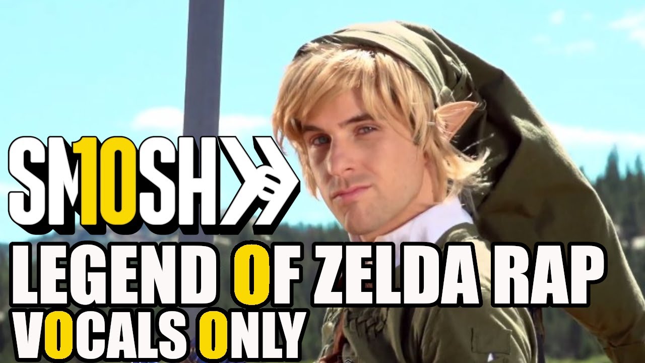 Smosh - Legend Of Zelda Rap (VOCALS ONLY) - YouTube