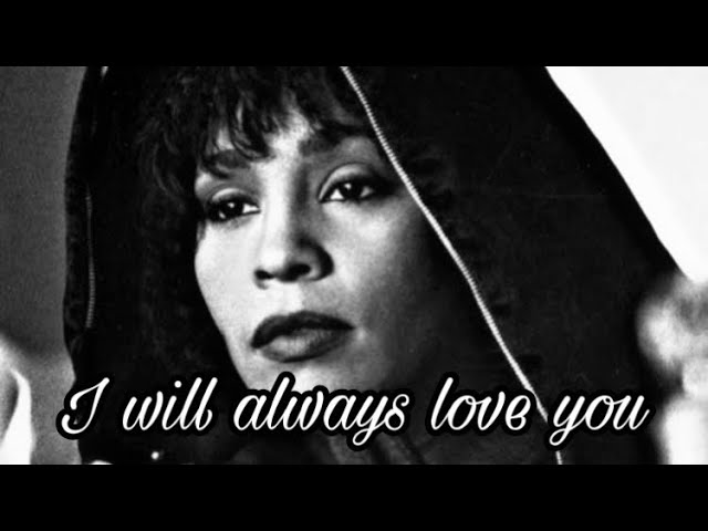 Whitney Houston I Will Always Love You Gif