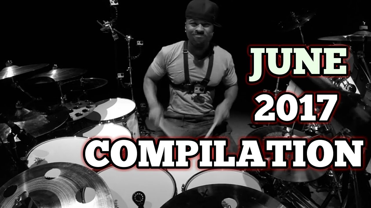 TONY ROYSTER JR 2017 DRUM SOLO COMPILATION JUNE - YouTube