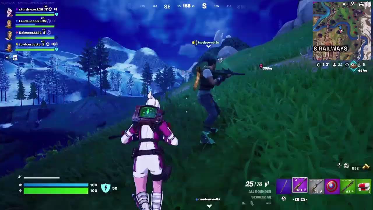 Fortnite with cullen the knucklebone head - YouTube