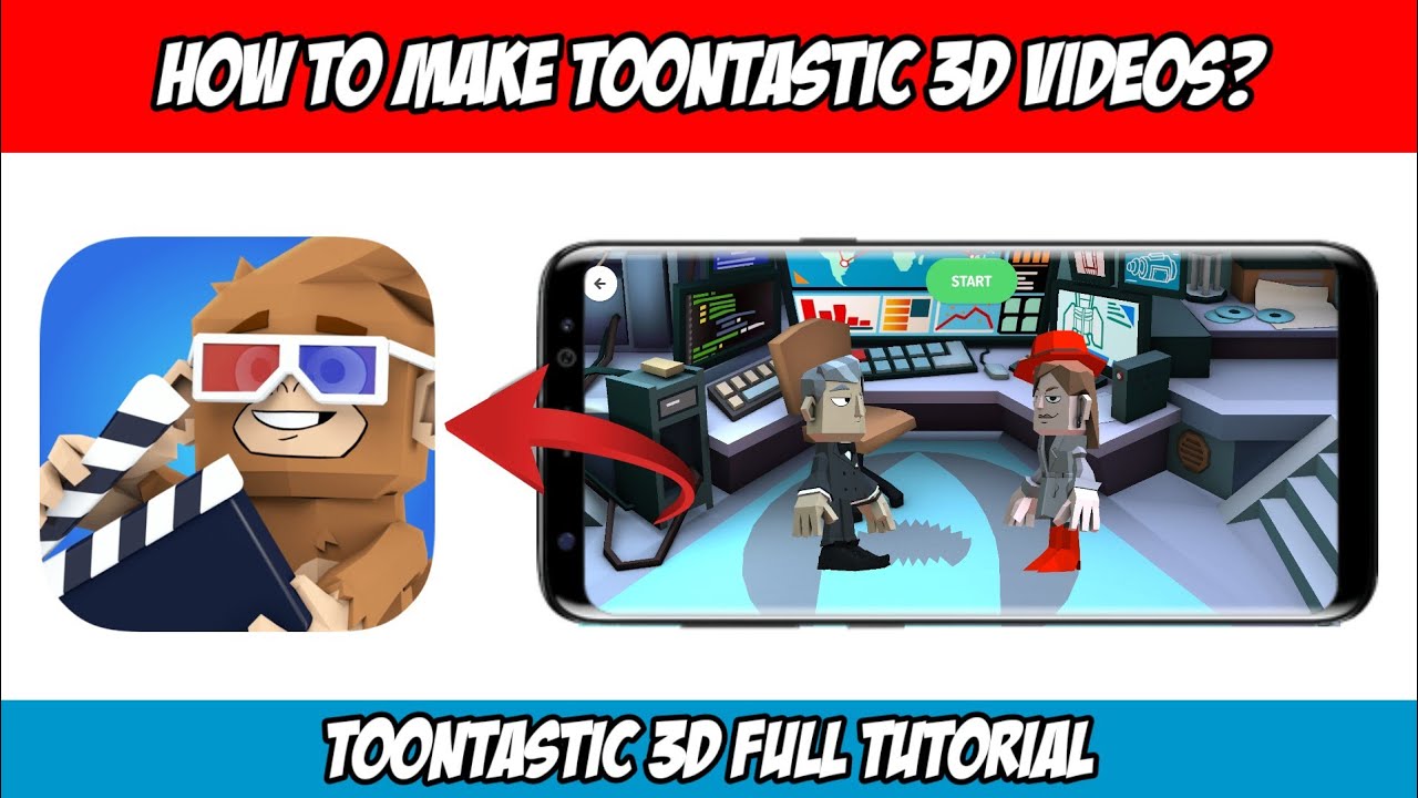 HOW TO MAKE TOONTASTIC 3D VIDEOS - TOONTASTIC 3D FULL TUTORIAL - YouTube