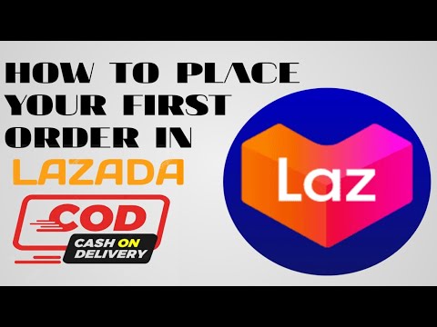 HOW TO PLACE YOUR FIRST ORDER IN LAZADA C.O.D (CASH ON DELIVERY) - YouTube